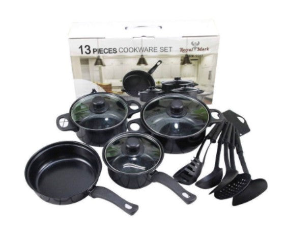 13 pieces cookware set