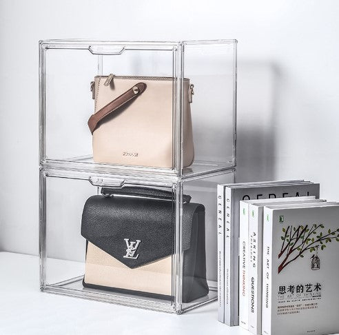 Transparent storage box dust-proof